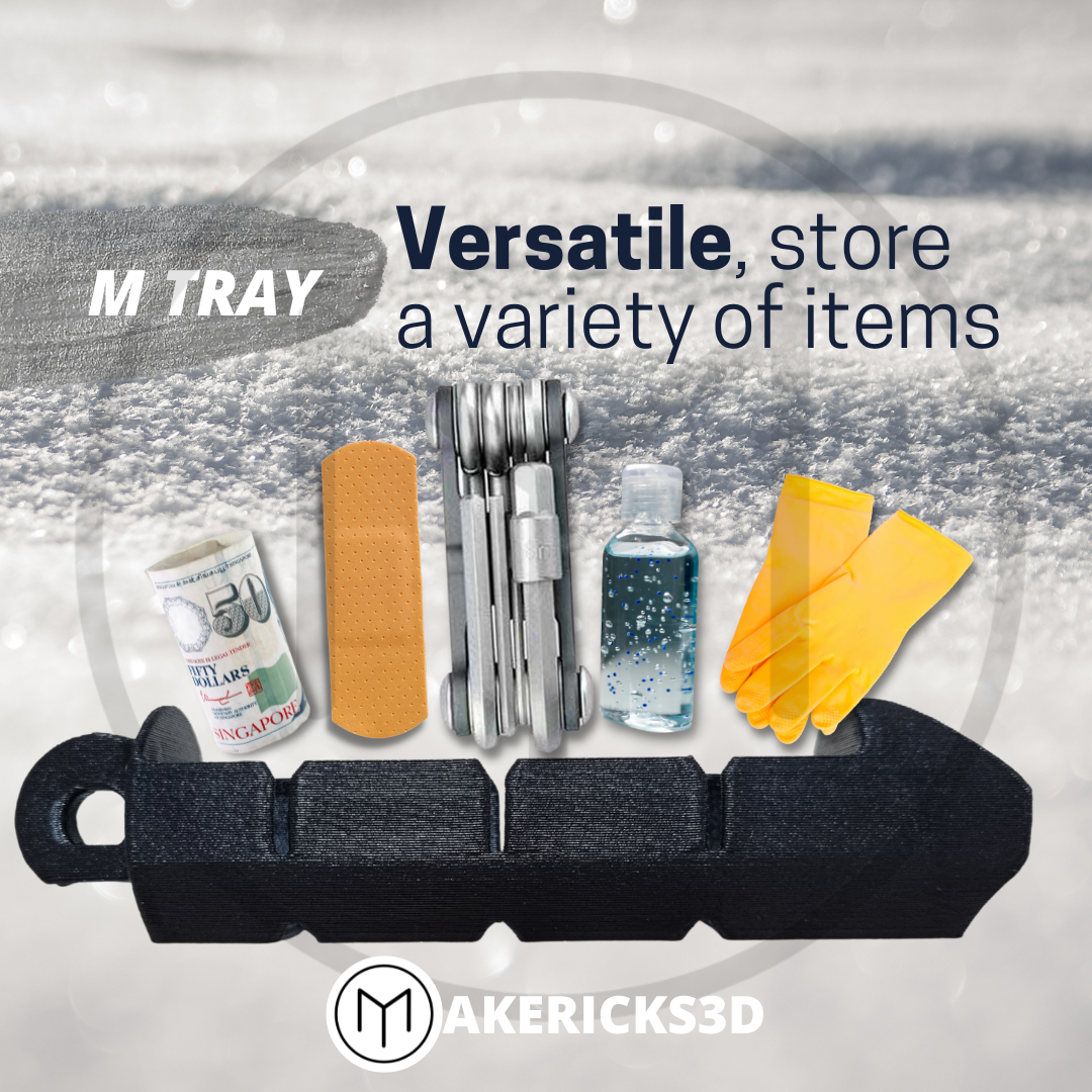 Carbon Fiber M Tray for Brompton ACP Line | Premium Hidden Storage Sol – Makericks3D