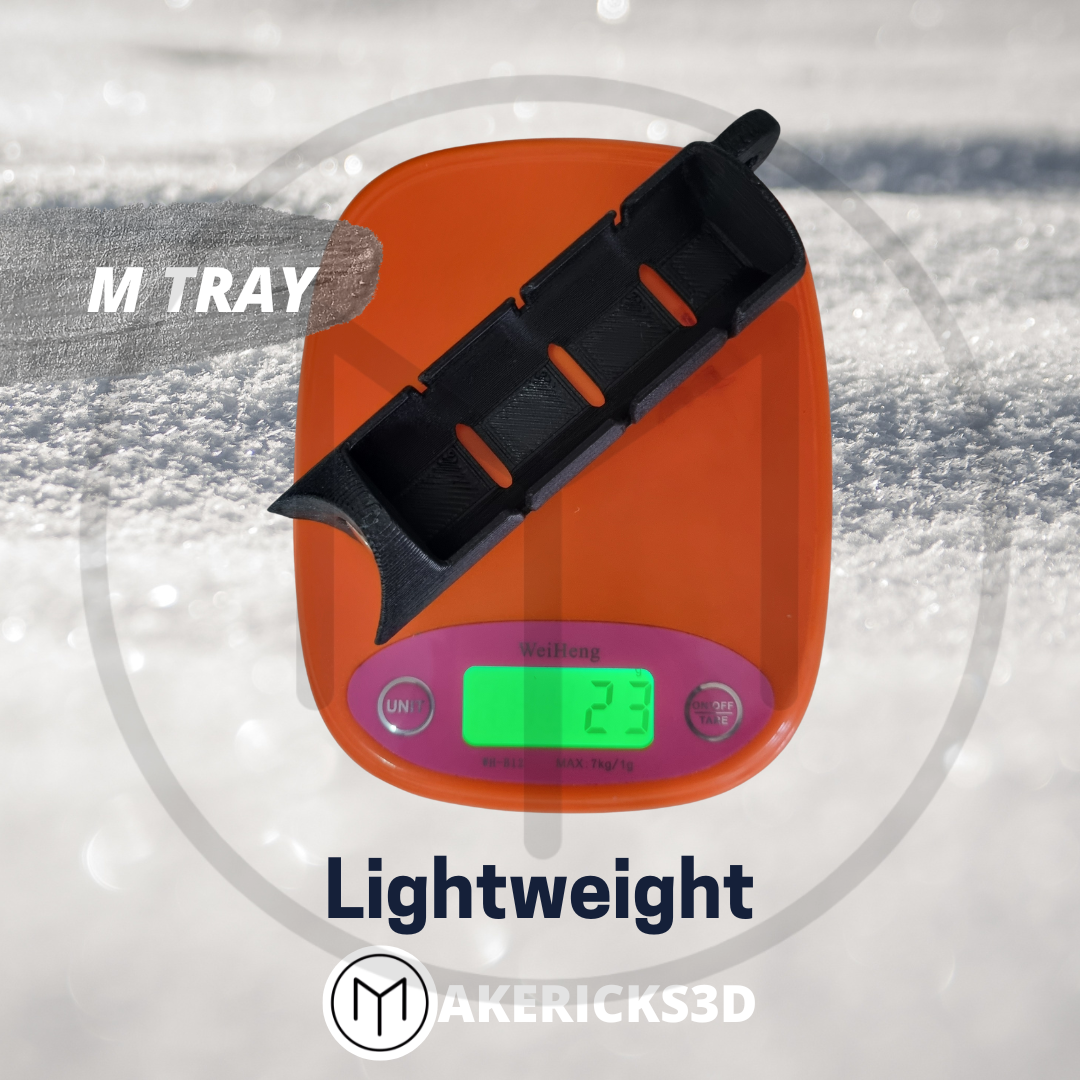 Carbon Fiber M Tray for Brompton ACP Line | Premium Hidden Storage Sol – Makericks3D